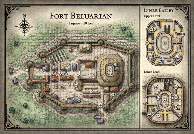 Fort Beluarian 贝路利安堡 - 龙与地下城TRPG - 灰机wiki - 北京嘉闻杰诺网络科技有限公司
