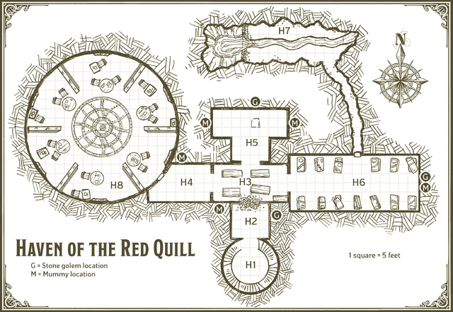 Haven of the Red Quill 红羽毛避风港 - 龙与地下城TRPG - 灰机wiki - 北京嘉闻杰诺网络科技有限公司