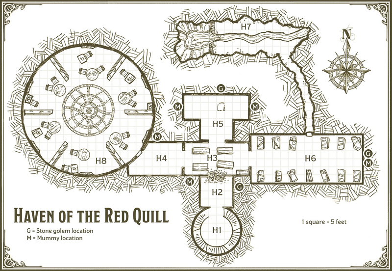 Haven of the Red Quill 红羽毛避风港 - 龙与地下城TRPG - 灰机wiki - 北京嘉闻杰诺网络科技有限公司
