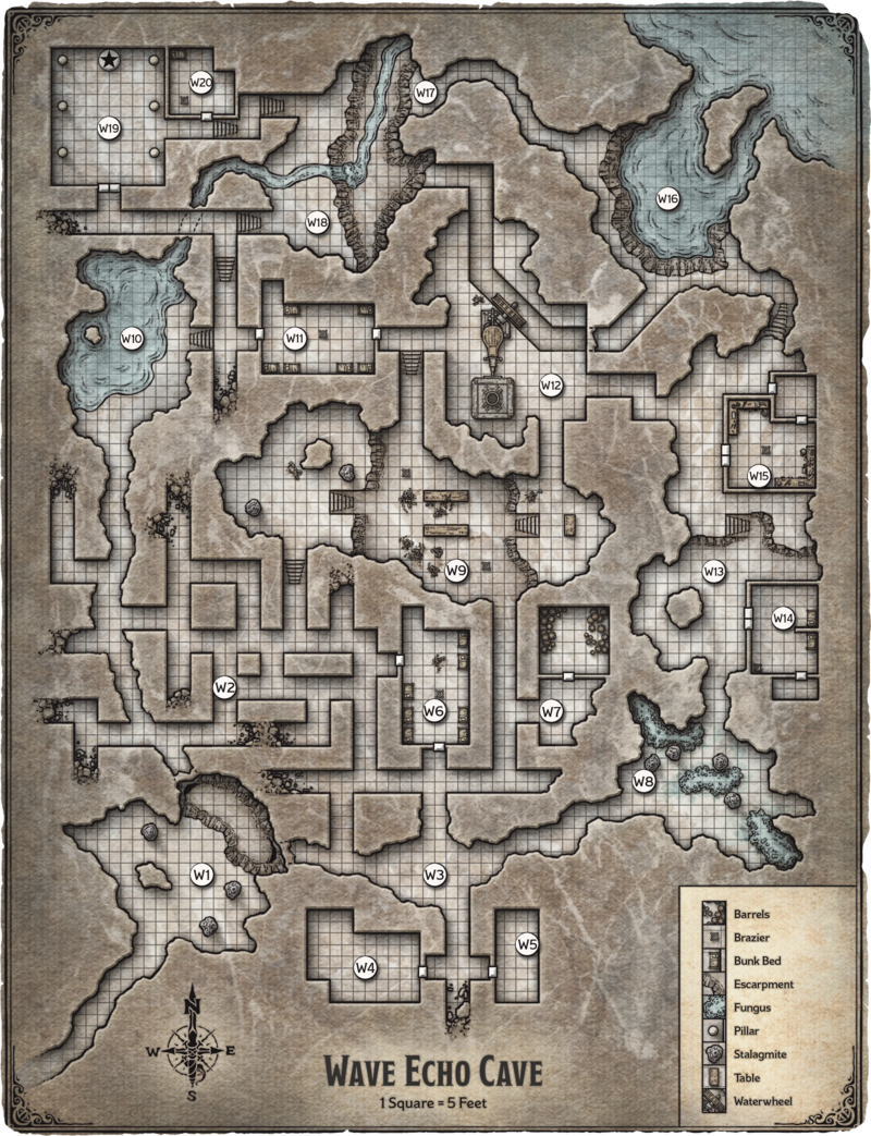 Chapter 4: Wave Echo Cave 回声洞 - 龙与地下城TRPG - 灰机wiki - 北京嘉闻杰诺网络科技有限公司