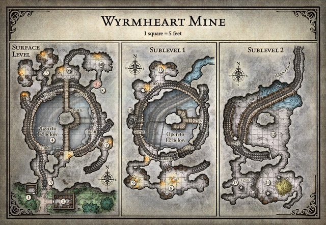 Wyrmheart Mine 龙心矿井 - 龙与地下城TRPG - 灰机wiki - 北京嘉闻杰诺网络科技有限公司