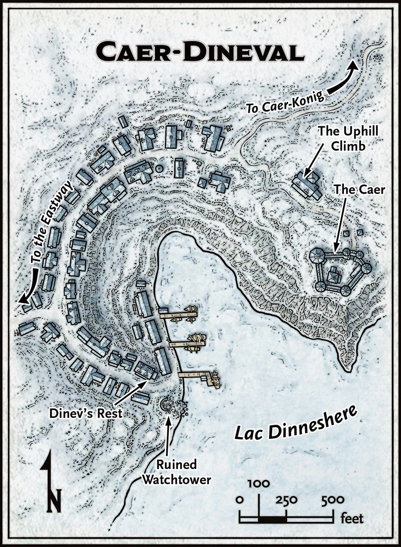 Locations in Caer-Dineval 凯尔内瓦地点 - 龙与地下城TRPG - 灰机wiki - 北京嘉闻杰诺网络科技有限公司