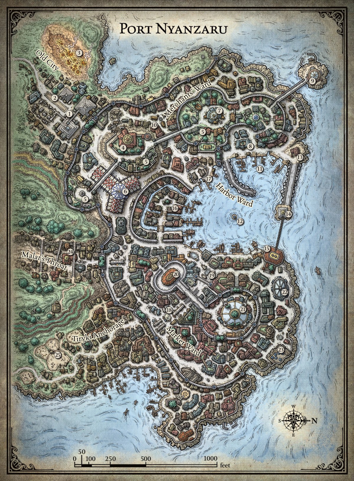 Tomb of Annihilation/Chapter 1 Port Nyanzaru - 龙与地下城TRPG - 灰机wiki ...