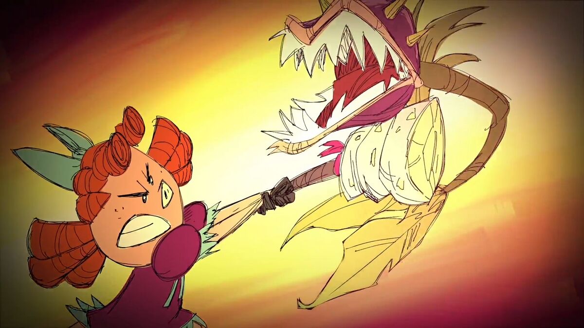 文件:Wilba Fighting Snaptooth Seedling EA Hamlet Trailer.jpg - 饥荒维基 - 灰机 ...
