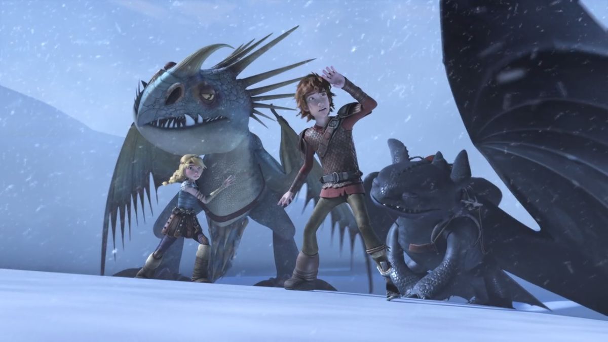文件:Astrid and Hiccup as the snow wraith starts up a storm.jpg - 驯龙高手中文 ...
