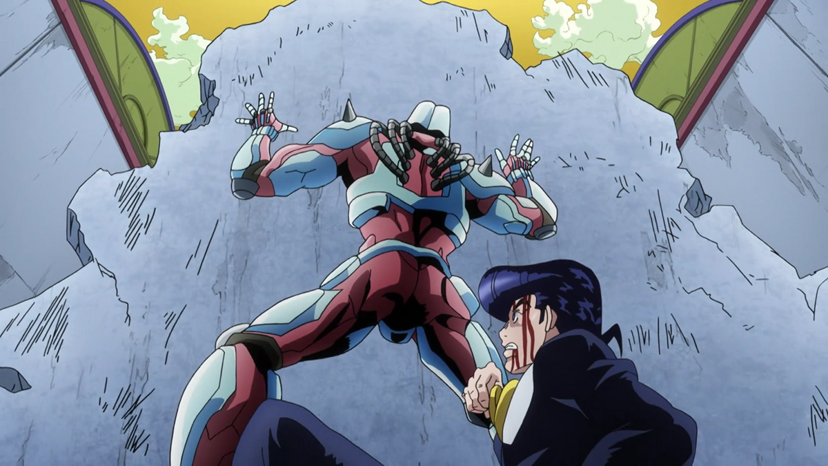 文件:Crazy D uses pavement to shield Josuke.webp - JoJo的奇妙冒险中文维基 - 灰机wiki ...