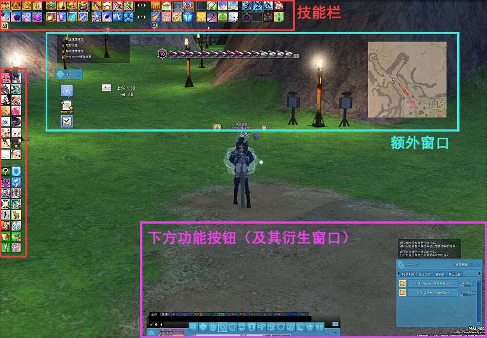 界面功能 - 洛奇mabinogi中文维基 - 灰机wiki - 北京嘉闻杰诺网络科技有限公司