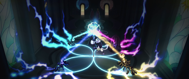 文件:Storm King draining the princesses' magic MLPTM.png - 小马中文维基 | MLP中文 ...