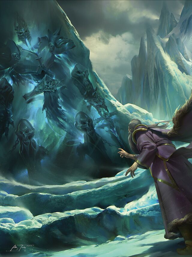 文件:Kel'Thuzad and the Frozen Throne.jpg - 魔兽世界中文维基，自由编辑的魔兽资料库 - 灰机wiki ...