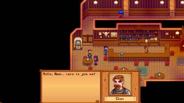 文件:Clint Two Heart Event 1.png - Stardew Valley 中文维基 | 星露谷物语攻略资料 - 灰机 ...