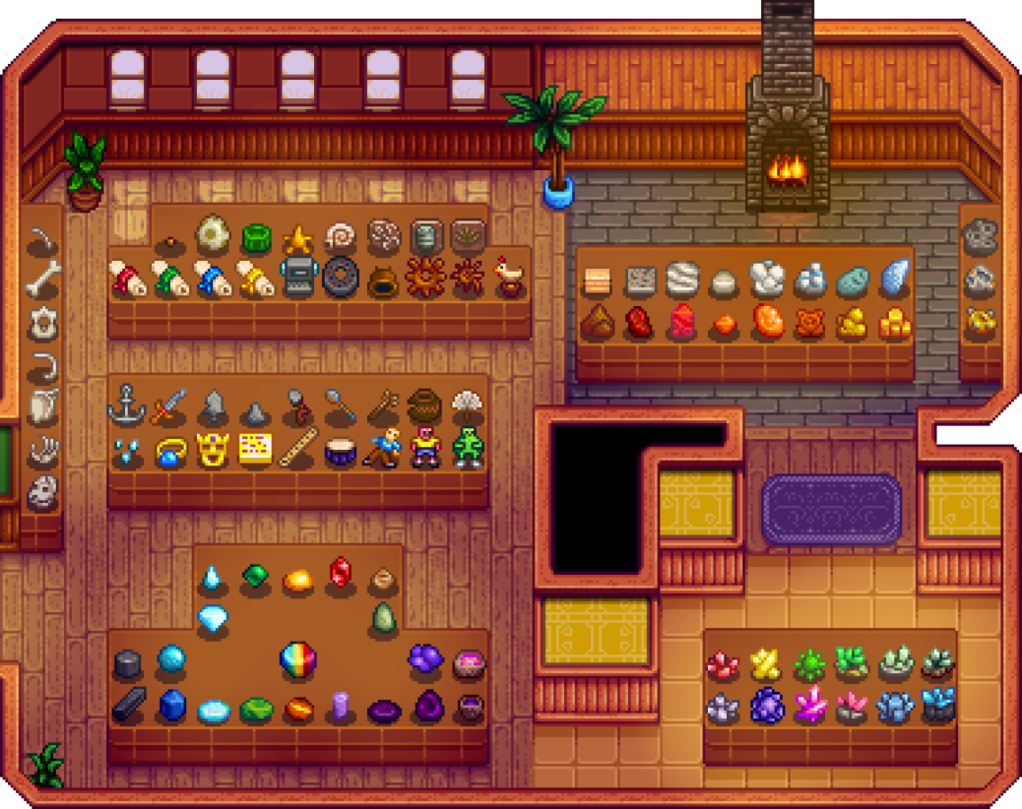 文件:Stardew Museum Organized.png - Stardew Valley 中文维基 | 星露谷物语攻略资料 - 灰机wiki